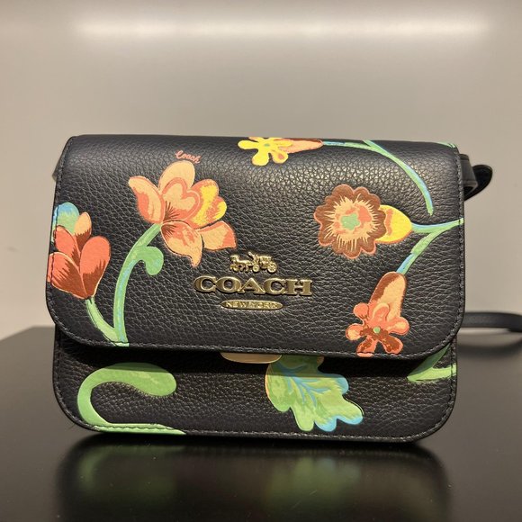 Coach | Bags | Coach Mini Brynn Crossbody With Dreamy Land Floral Print ...